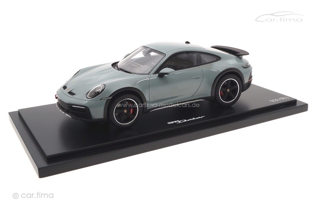Porsche 911 (992) Dakar Shadegreen Spark 1:18 WAP0210020PDKR ...