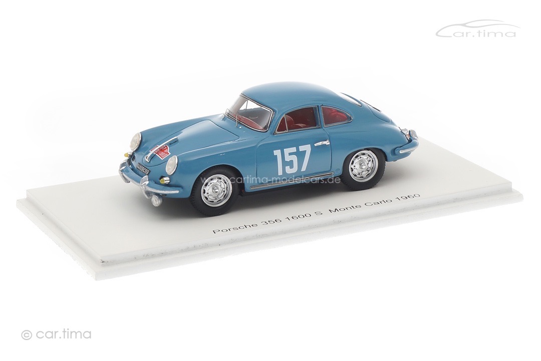 Porsche 356B 1600 S Rallye Monte Carlo 1960 Gacon/Gannot Spark 1:43 ...