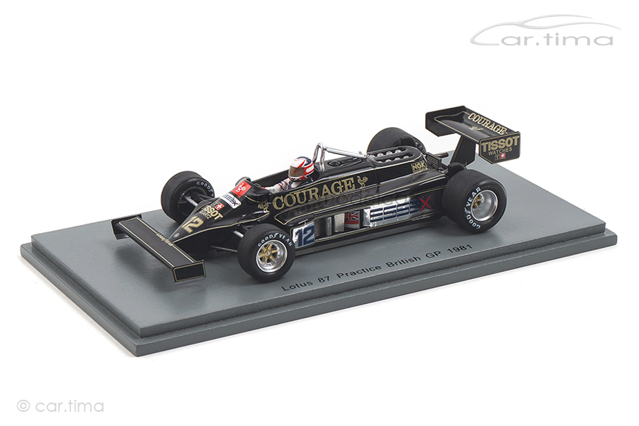 Lotus 87 GP Großbritannien 1981 Nigel Mansell Spark 1:43 S5351 | S5351