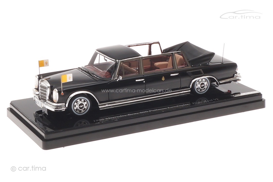 Mercedes-Benz 600 Pullman Landaulet Pope Paul VI TSM 1:43 TSM124352 ...