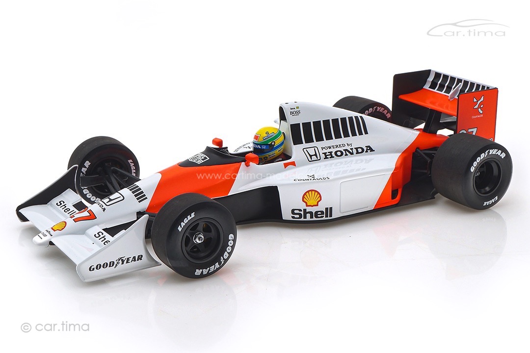McLaren Honda MP4/5B World Champion 1990 Ayrton Senna Minichamps 1:18 ...