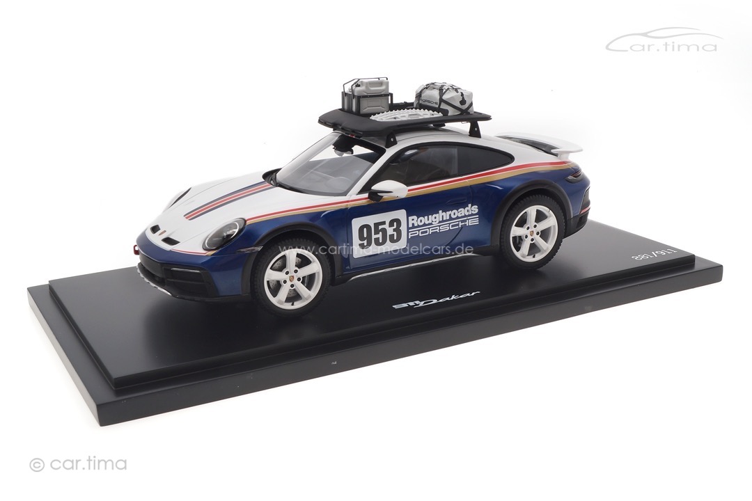 Porsche 911 (992) Dakar Roughroads Spark 1:18 WAP0210010PDKF ...