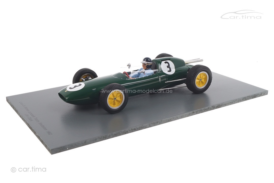 Lotus 24 Winner Lombank Trophy Snetterton 1962 Jim Clark Spark 1:18 ...