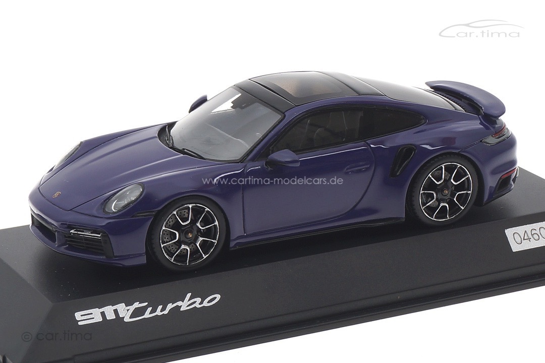 Porsche 911 (992) Turbo Ultraviolett Spark 1:43 WAP0201610PTRB ...