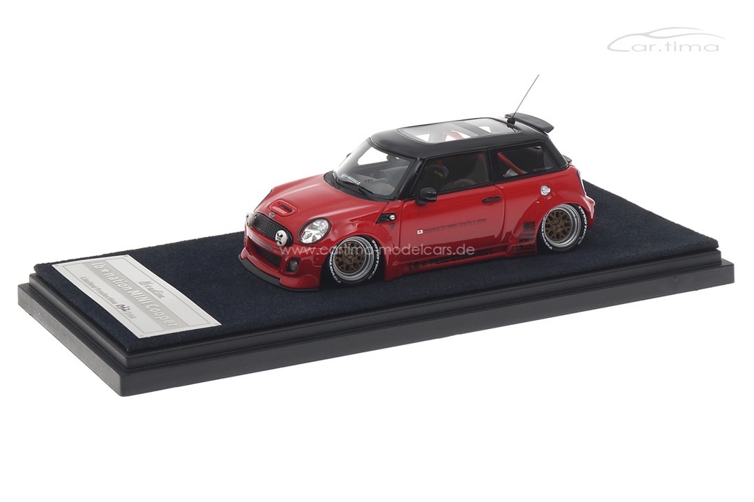 LB Nation Mini Cooper (R56) rot/schwarz Engup Models 1:43 343356-R ...
