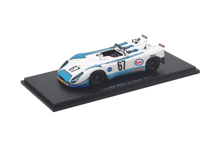 Porsche 908/02 24h Le Mans 1972 Poirot/Farjon Spark 1:43 S1982 | S1982