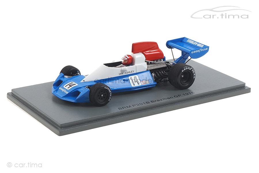 BRM P201B Brazilian GP 1976 Ian Ashley Spark 1:43 S5288 | S5288