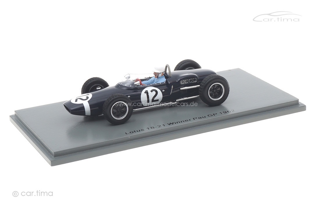 Lotus 18-21 Winner GP Pau 1962 Maurice Trintignant Spark 1:43 S7451 | S7451