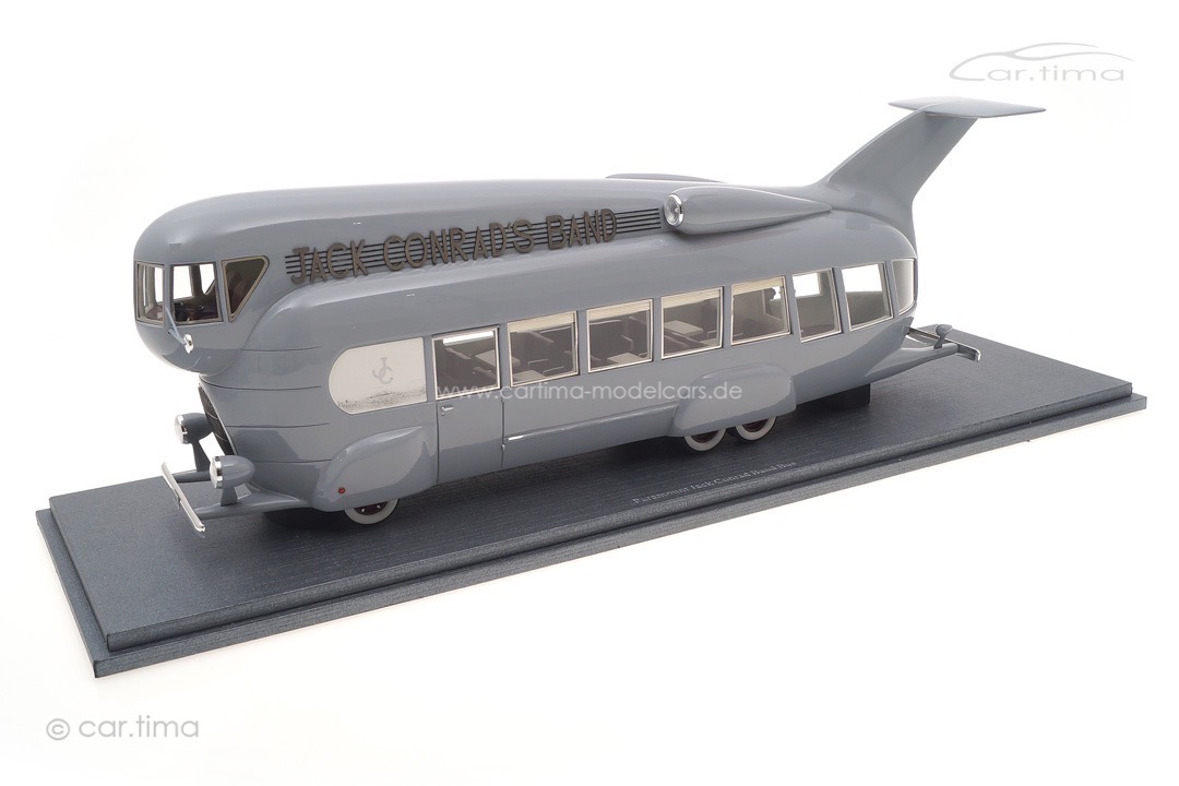 Paramount Jack Conrad Band Bus 1935 grau Autocult 1:43 10009 | 10009