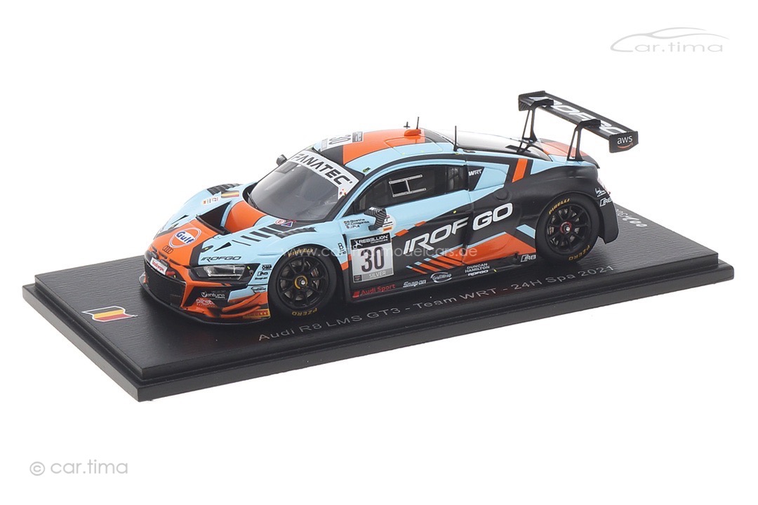 Audi R8 LMS GT3 24h Spa 2021 Pull/Colapinto/Goethe Spark 1:43 SB447 | SB447