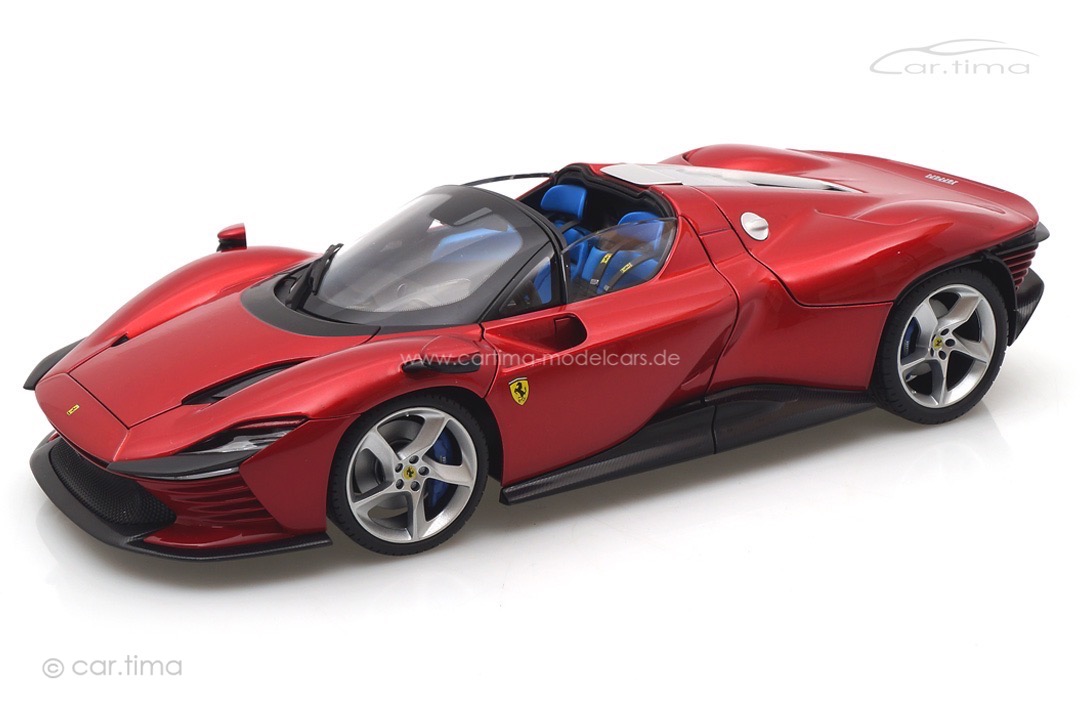 Ferrari Daytona SP3 Spider 2022 Rosso Magna met. Bburago 1:18 18-16913 ...