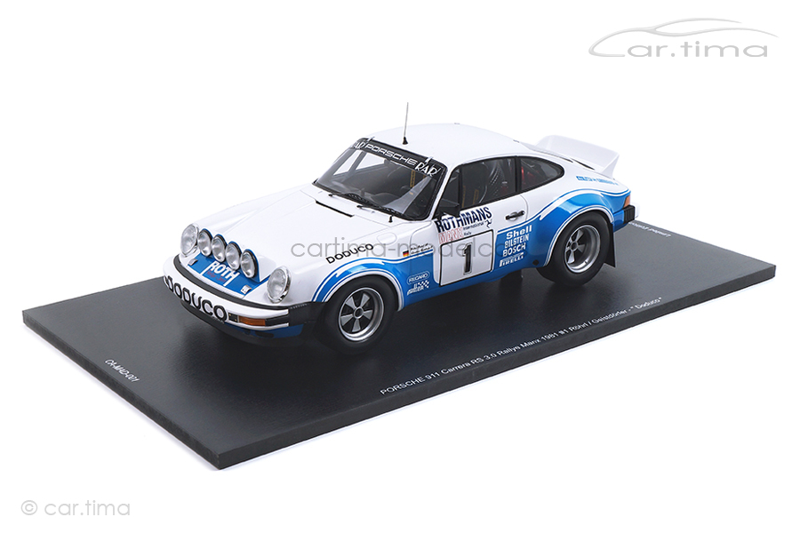 Porsche 911 Carrera RS 3.0 Rallye Manx 1981 Röhrl/Geistdörfer Spark 1: ...