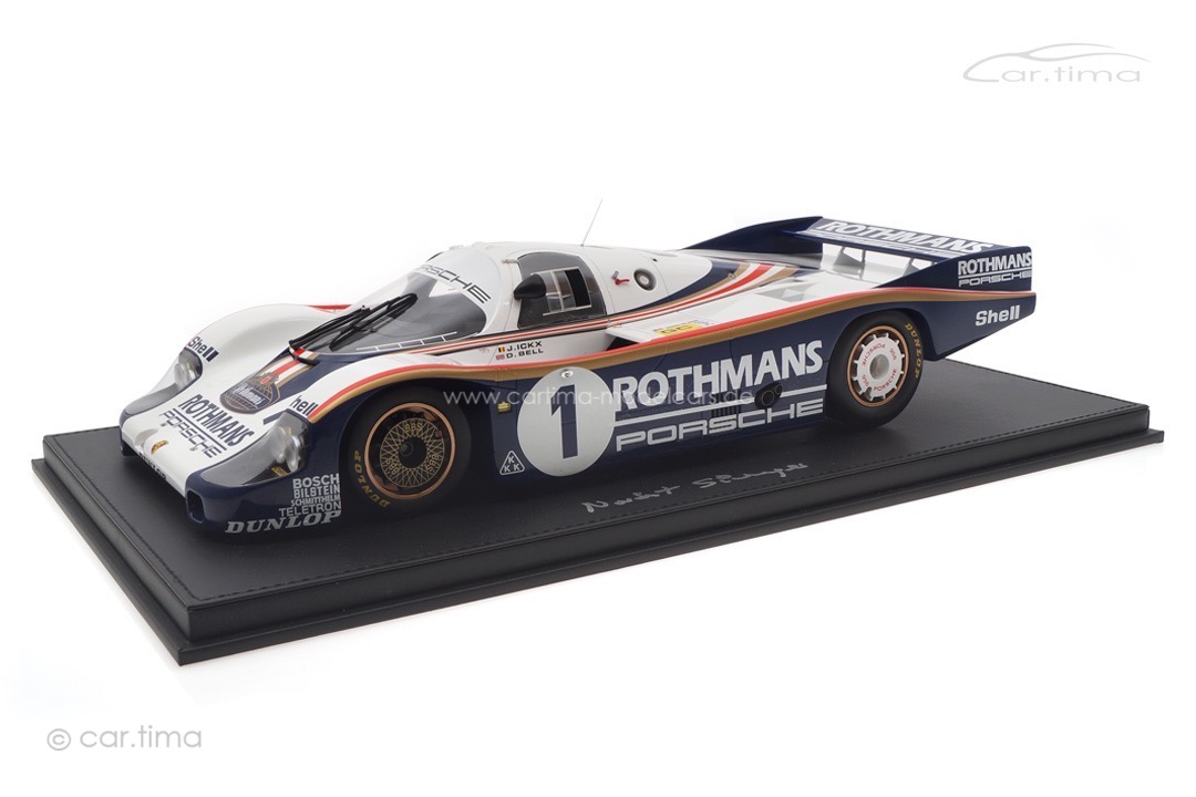 Porsche 956 Winner 24h Le Mans 1982 Originalsignatur Norbert Singer 1: ...