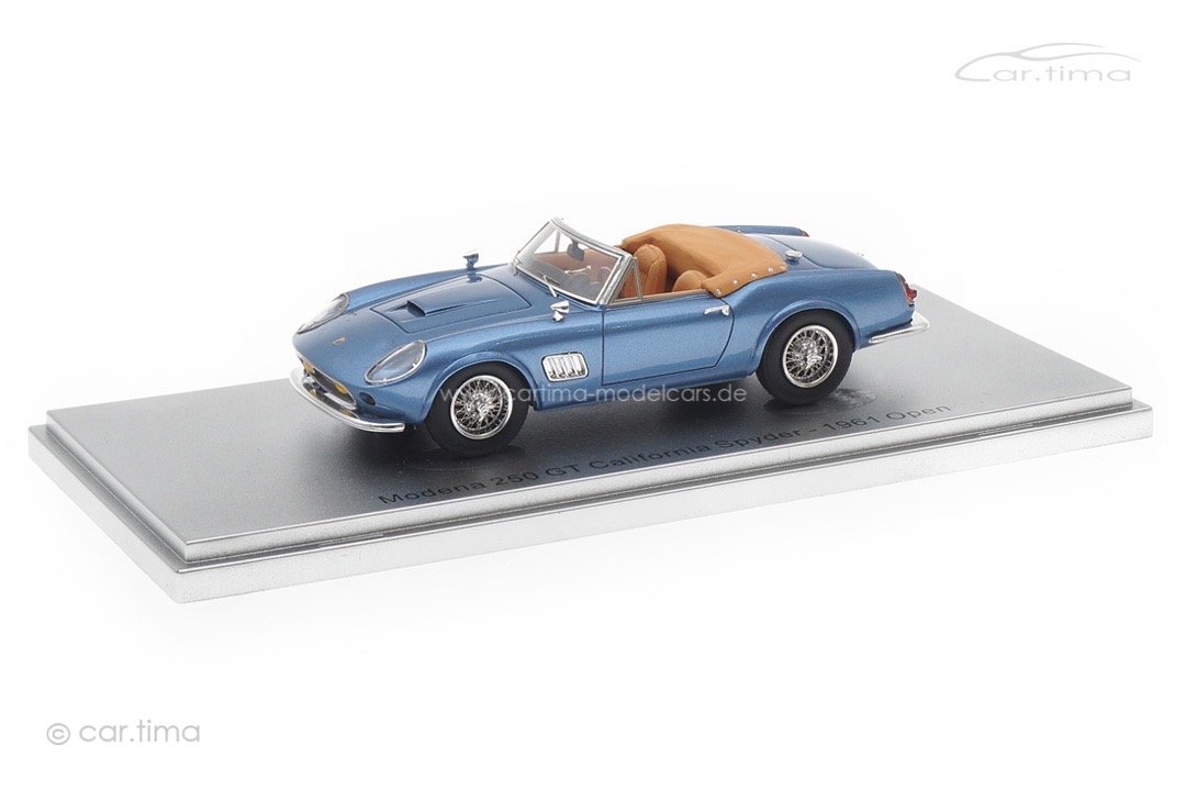 Ferrari Modena 250 GT California Spyder Open 1961 blau met. Kess 1:43 ...