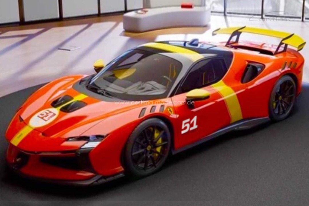 Ferrari SF90 XX Stradale Le Mans 499P Livery #51 BBR 1:43 BBRC285LM51 ...