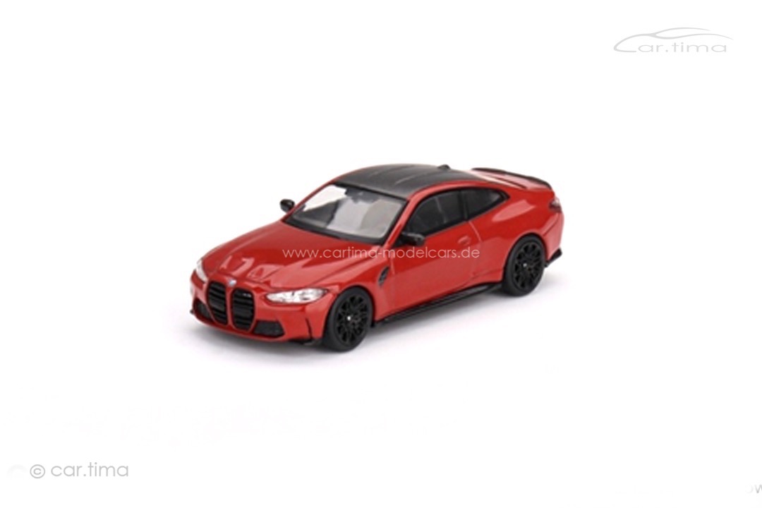 BMW M4 Competition (G82) Toronto Red metallic MINI GT 1:64 MGT00566-L ...