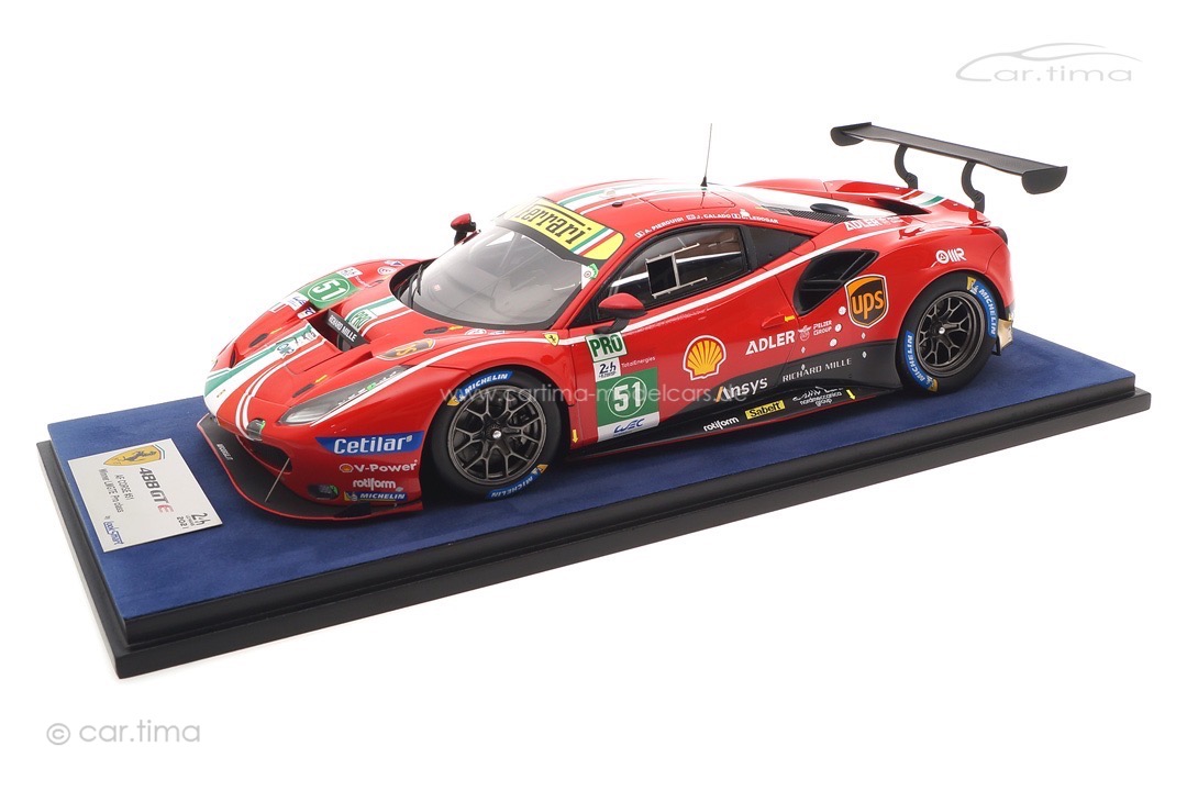 Ferrari 488 GTE Evo Winner LMGTE Pro 24h Le Mans 2021 Pier Guidi/Calado ...