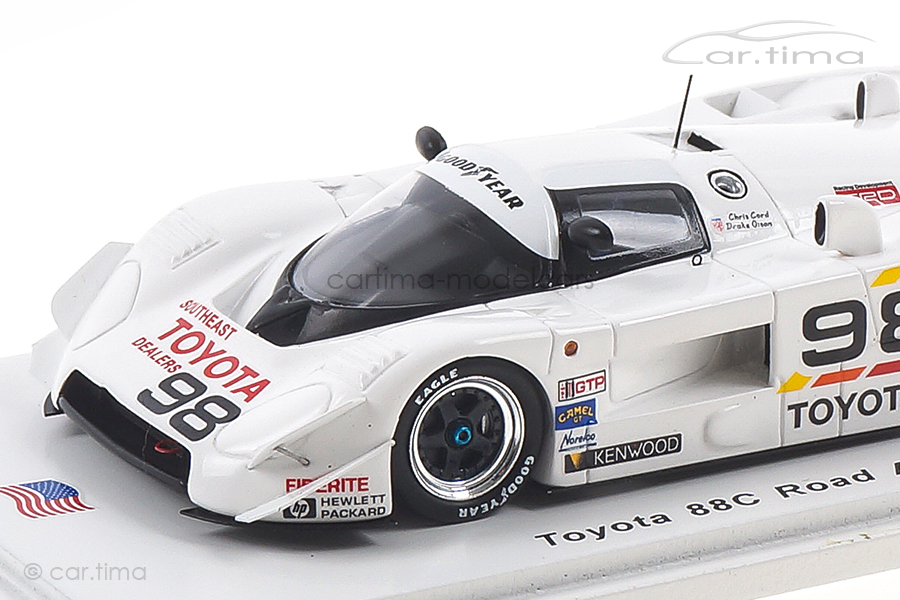 Toyota 87C-007 Road Atlanta 1987 Drake Olson Spark 1:43 US049 | US049