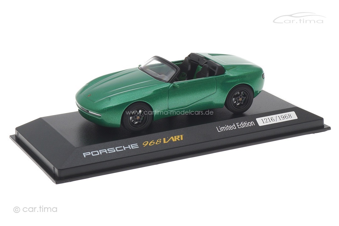 Porsche 968 Arthur Kar 2021 grün met. Minichamps 1:43 WAP0209860NART ...