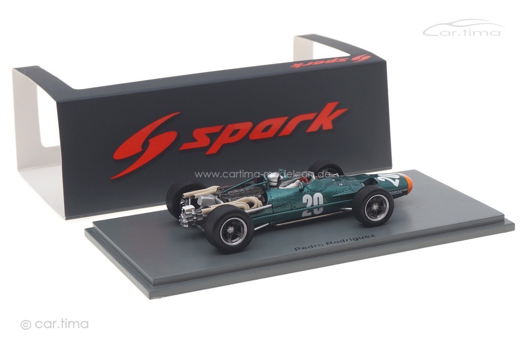BRM P133 BRM V12 F1 GP Frankreich Rouen 1968 Pedro Rodriguez Spark 1:43 ...