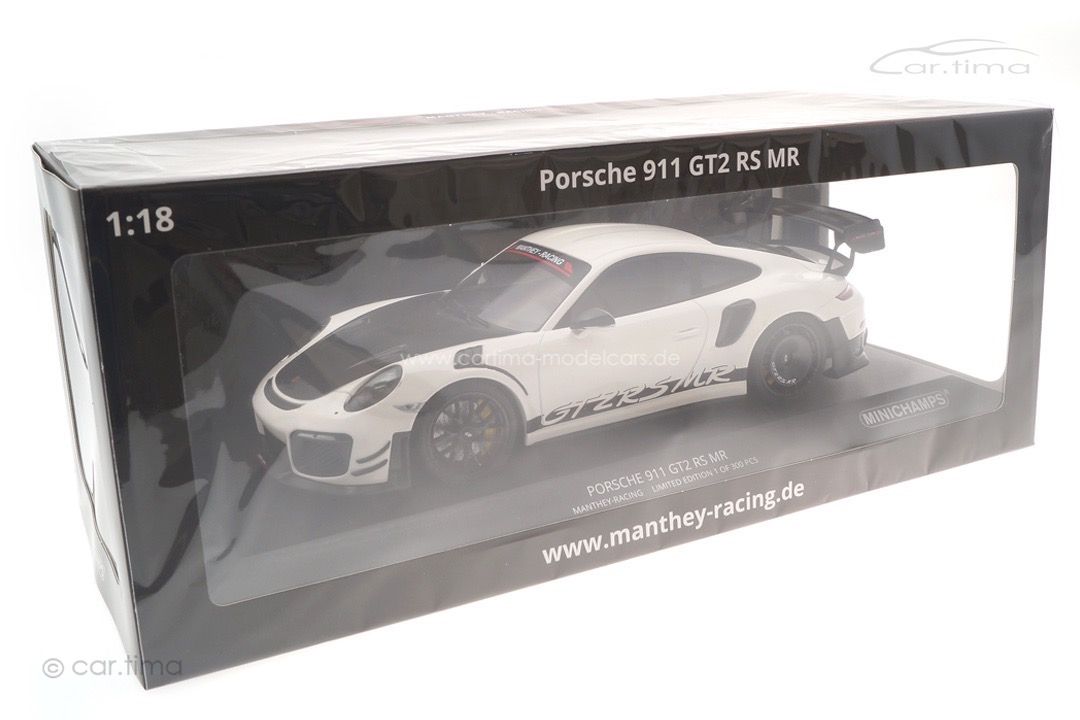 Porsche 911 GT2 RS MR Manthey Racing weiß Minichamps 1:18 MR-911-GT2RS ...