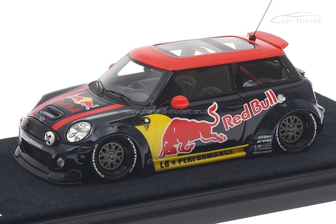 LB Nation Mini Cooper (R56) Red Bull Design Engup Models 1:43 343356 ...