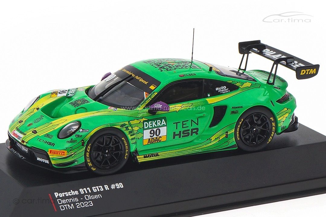 Porsche 911 GT3 R DTM 2023 Dennis Olsen Manthey Grello IXO 1:43 MG-I ...